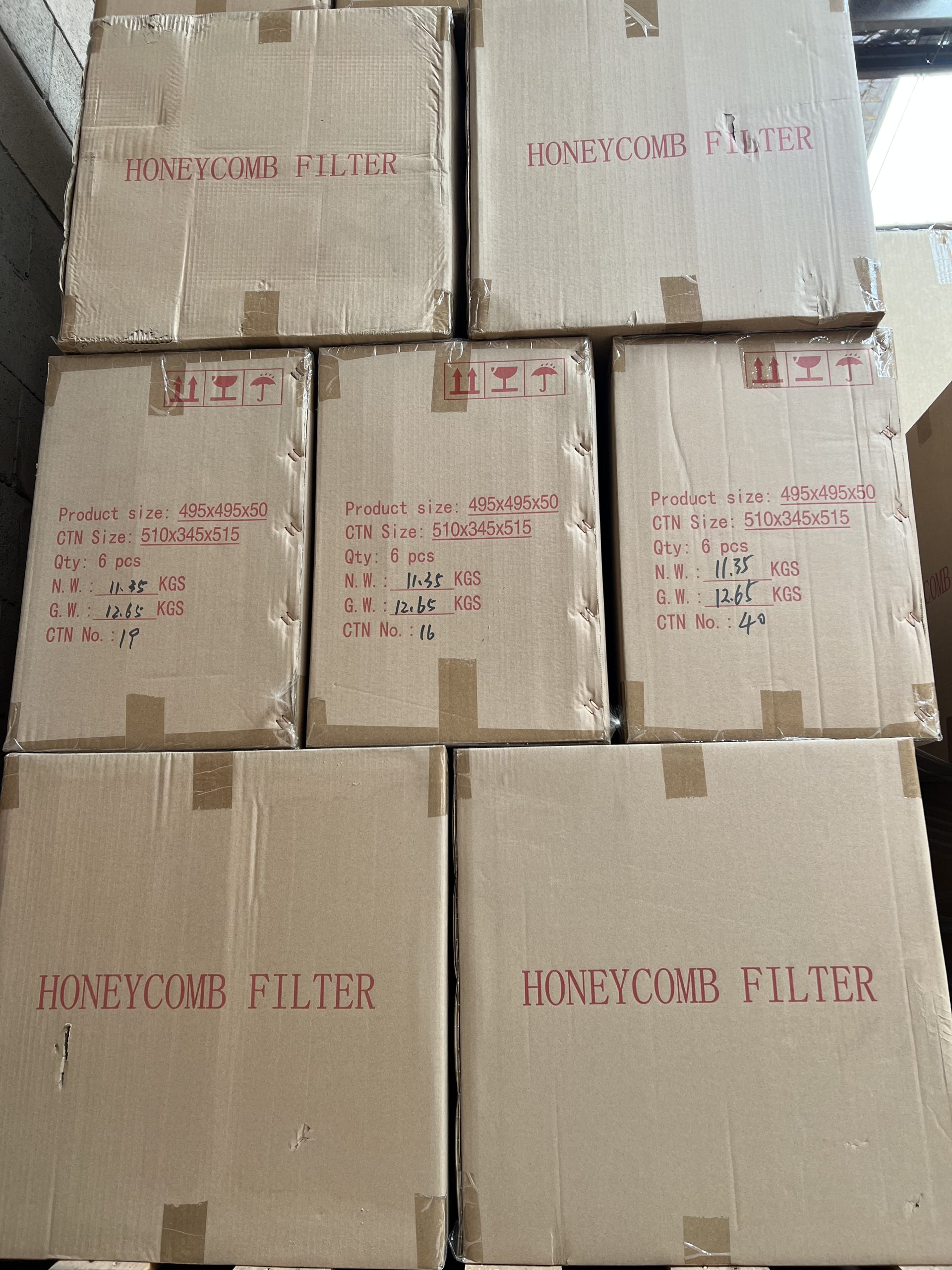 Honeycomb Filter - TBC Supplies
